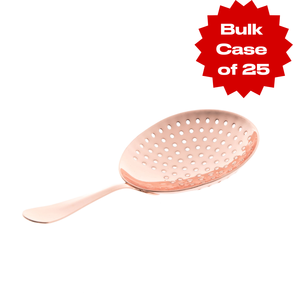 Bulk Copper Julep Strainer (Case of 25) | Cocktail Emporium