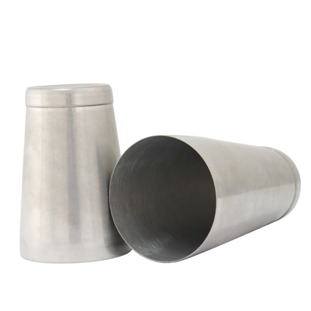 Antique Stainless Steel Boston Shaker | Cocktail Emporium