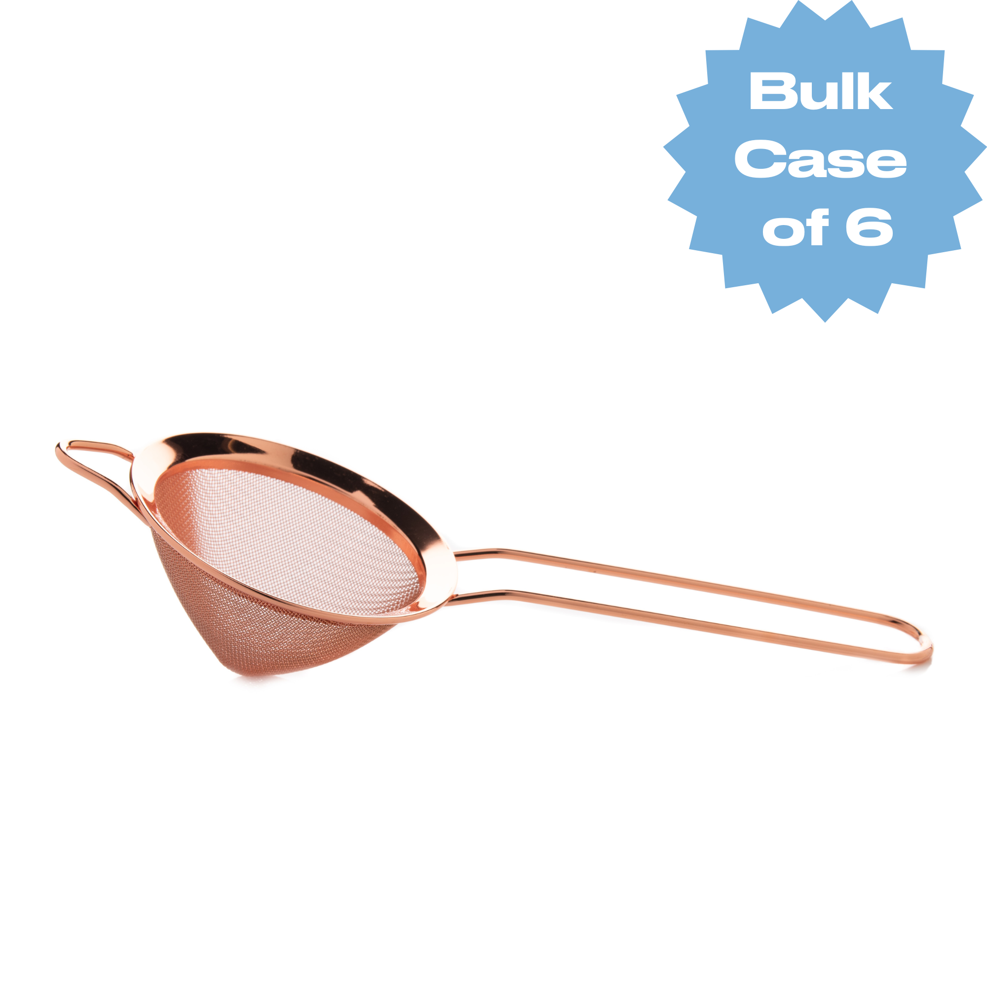 Bulk Copper Conical Mesh Strainer (Case of 6) | Cocktail Emporium