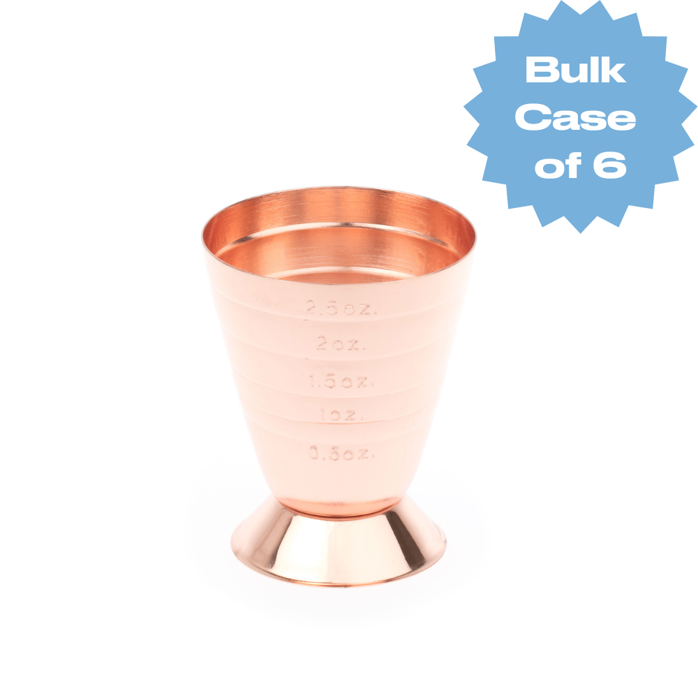 Bulk Copper Multi-Level Jigger (Case of 6) | Cocktail Emporium