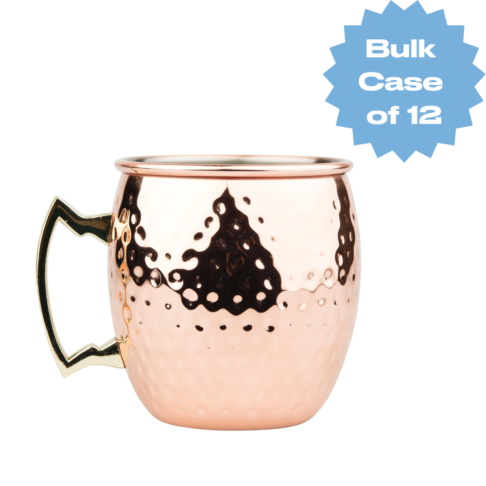 Bulk Hammered Moscow Mule Mug (Case of 12) | Cocktail Emporium