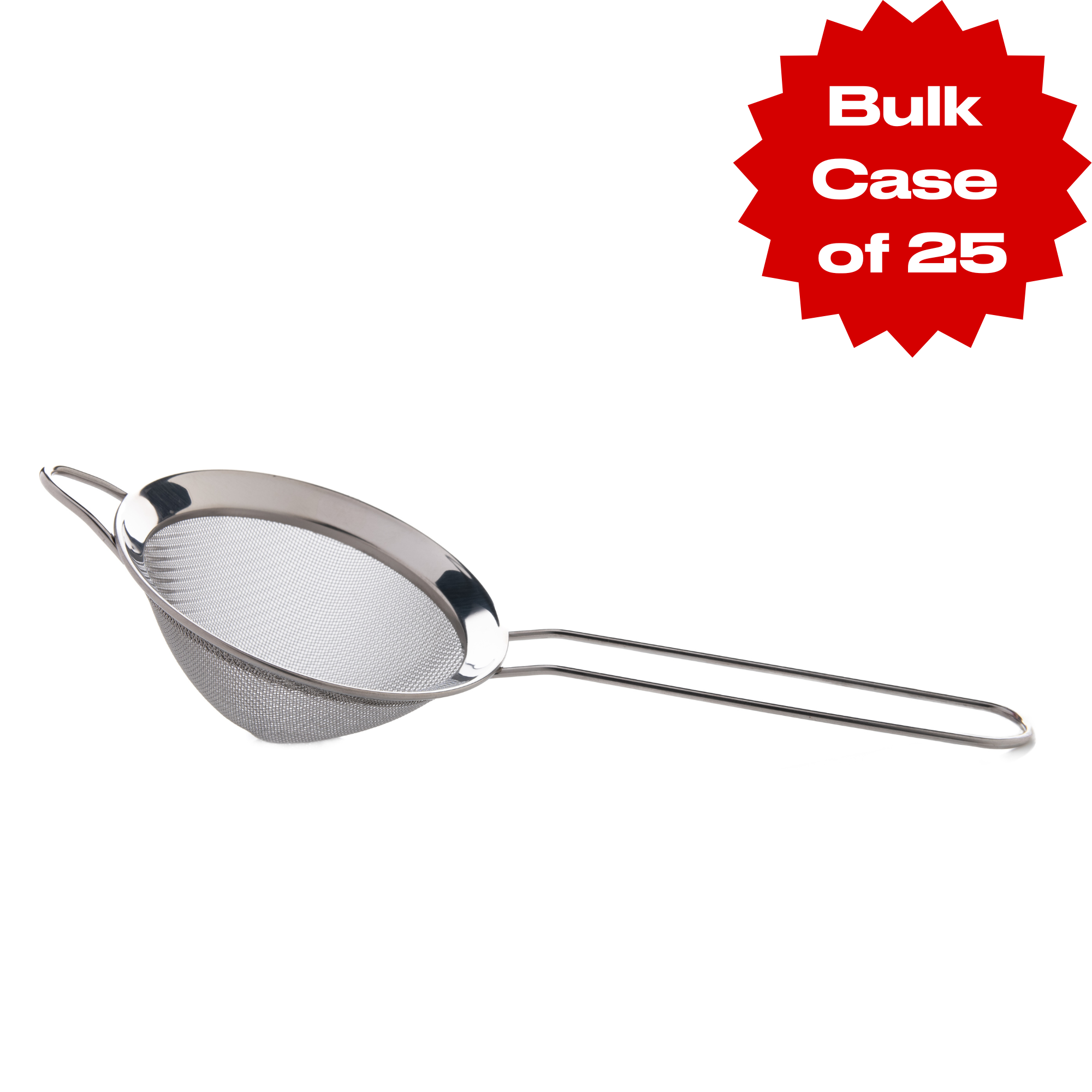 Bulk Stainless Steel Conical Mesh Strainer (Case of 25) | Cocktail Emporium