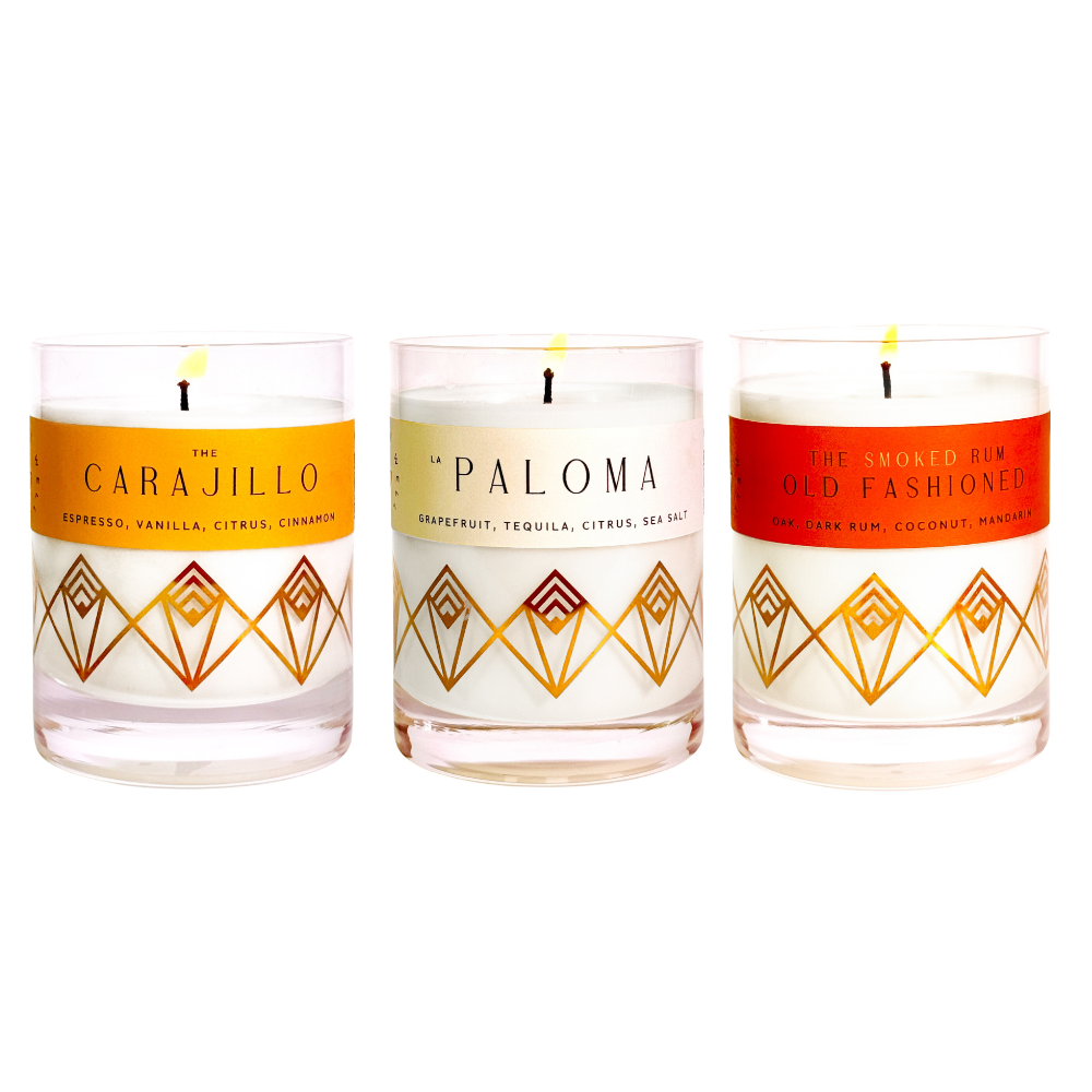 Burn The Well - Trio Candle Set | Cocktail Emporium