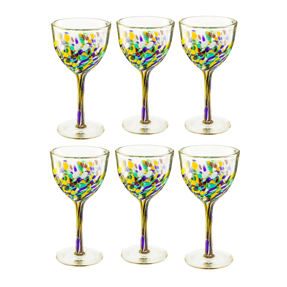 Confetti Goblet Glass | Cocktail Emporium