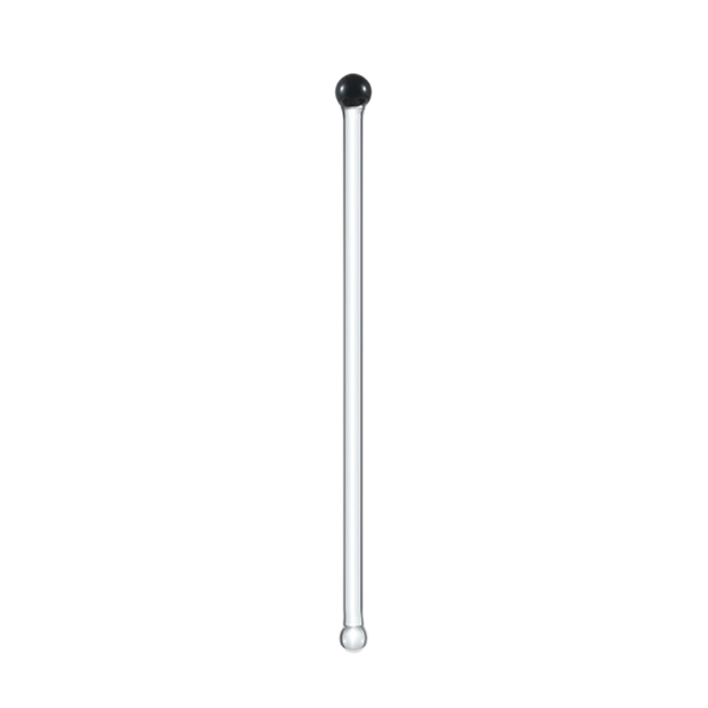 Bulk Glass Ball Stirrer (Black) (Case of 25) | Cocktail Emporium