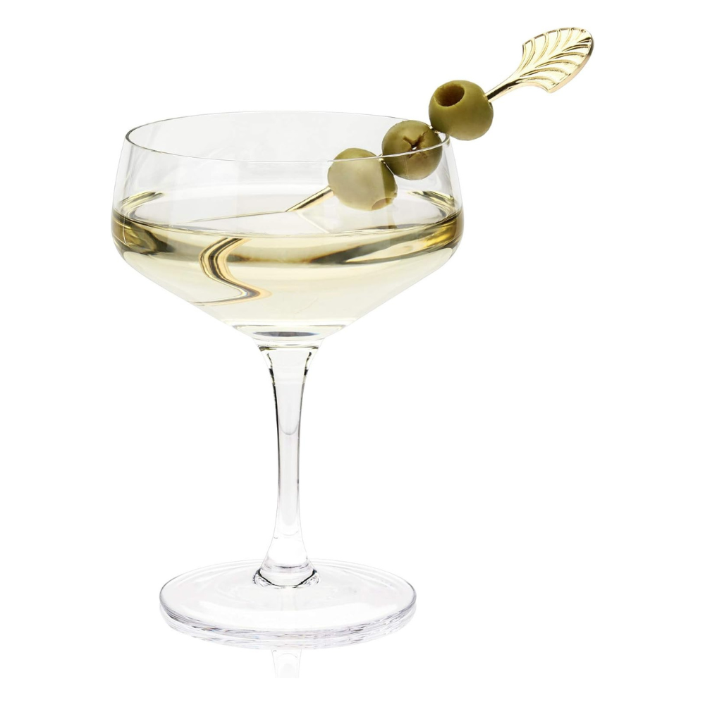 Gold Art Deco Cocktail Pins (set of 4) | Cocktail Emporium