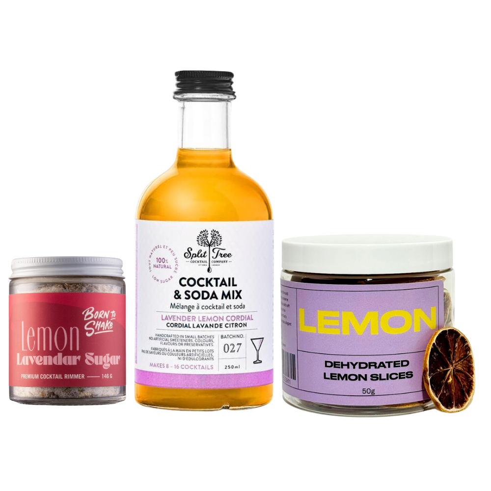 Lavender Lemon Trio | Cocktail Emporium