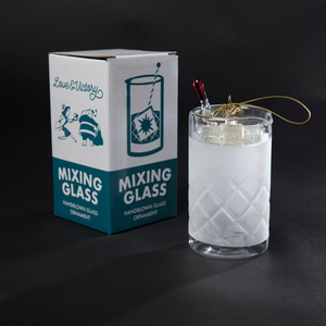 Mixing Glass Ornament | Cocktail Emporium