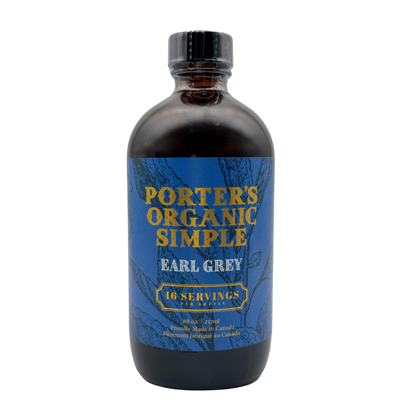 Porter's Earl Grey Simple Syrup | Cocktail Emporium