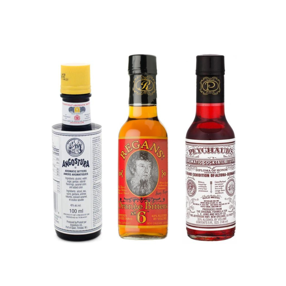Small Classic Bitters Trio | Cocktail Emporium