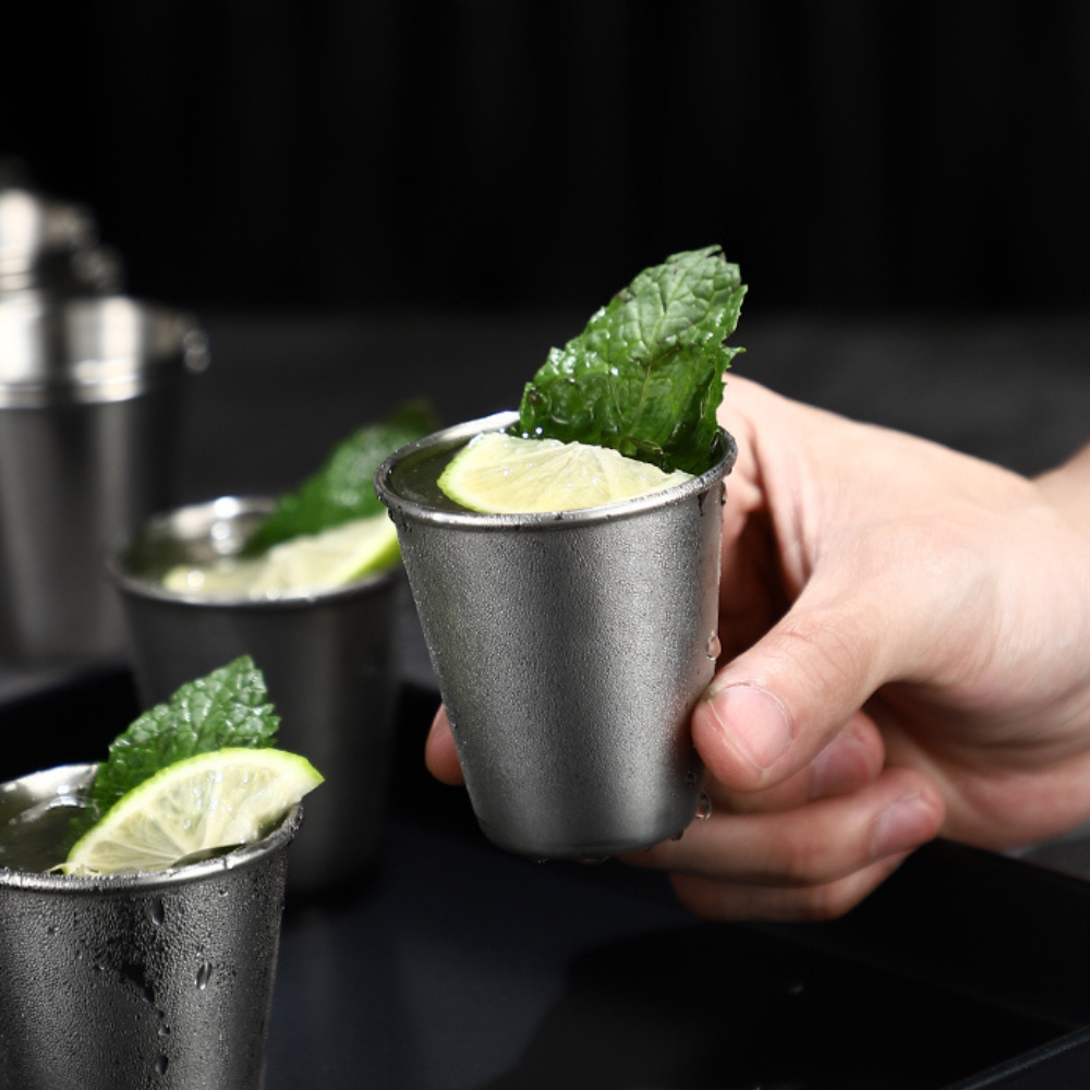 Stainless Steel Shot Glass | Cocktail Emporium