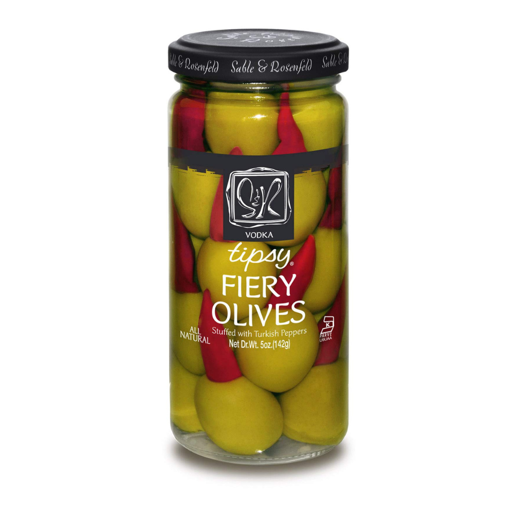 Tipsy Fiery Olives | Cocktail Emporium