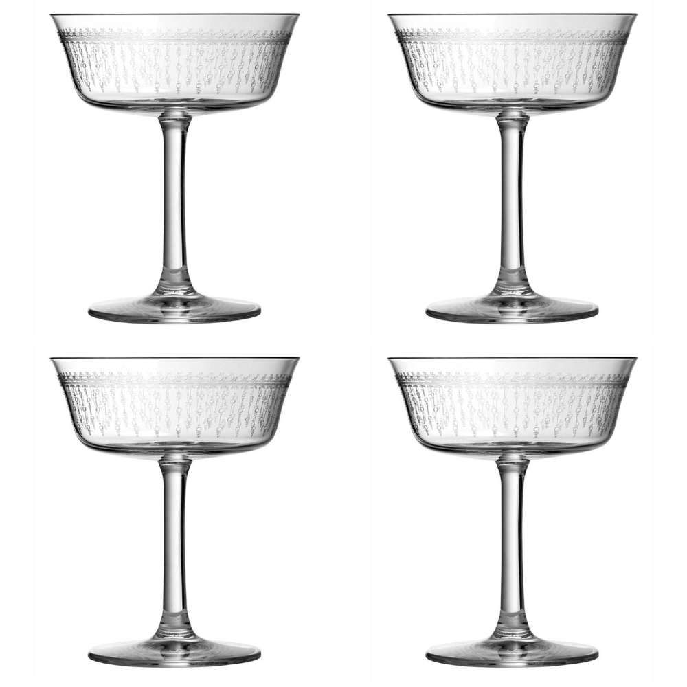 1920 Retro Shallow Fizz Glass | Cocktail Emporium