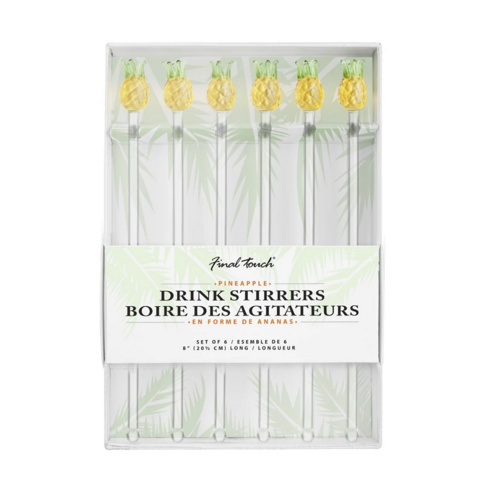 Pineapple Stir Sticks (set of 6) | Cocktail Emporium