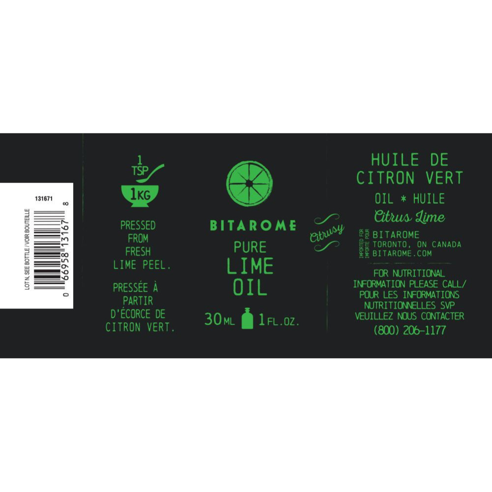 Edible Lime Oil 30mL | Cocktail Emporium