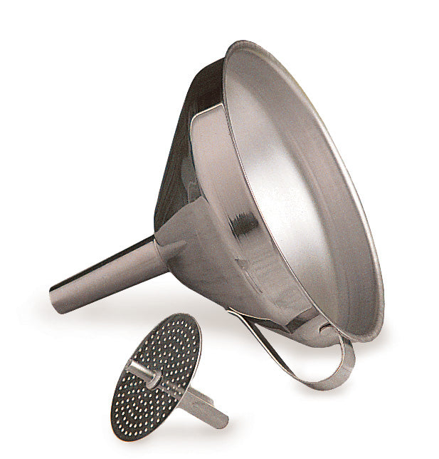 Stainless Steel Funnel with Strainer | Cocktail Emporium