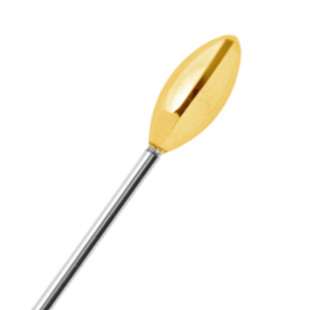 Japanese Lime Cocktail Pin (in steel, gold, rose gold) | Cocktail Emporium