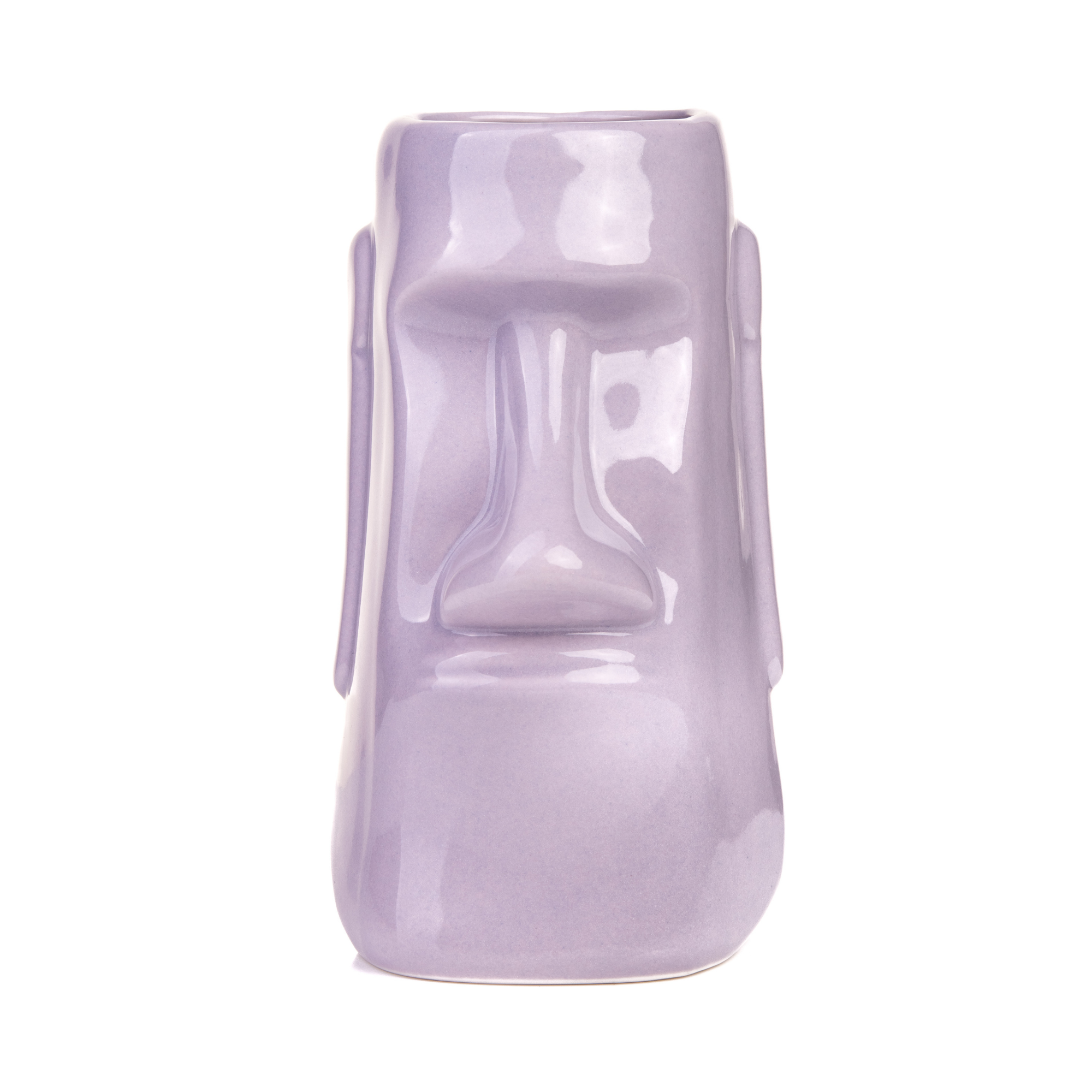 Mauve Moai Tiki Mug | Cocktail Emporium