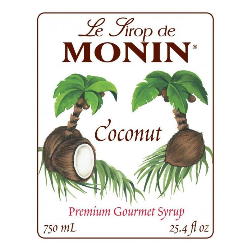 Monin Coconut Syrup | Cocktail Emporium