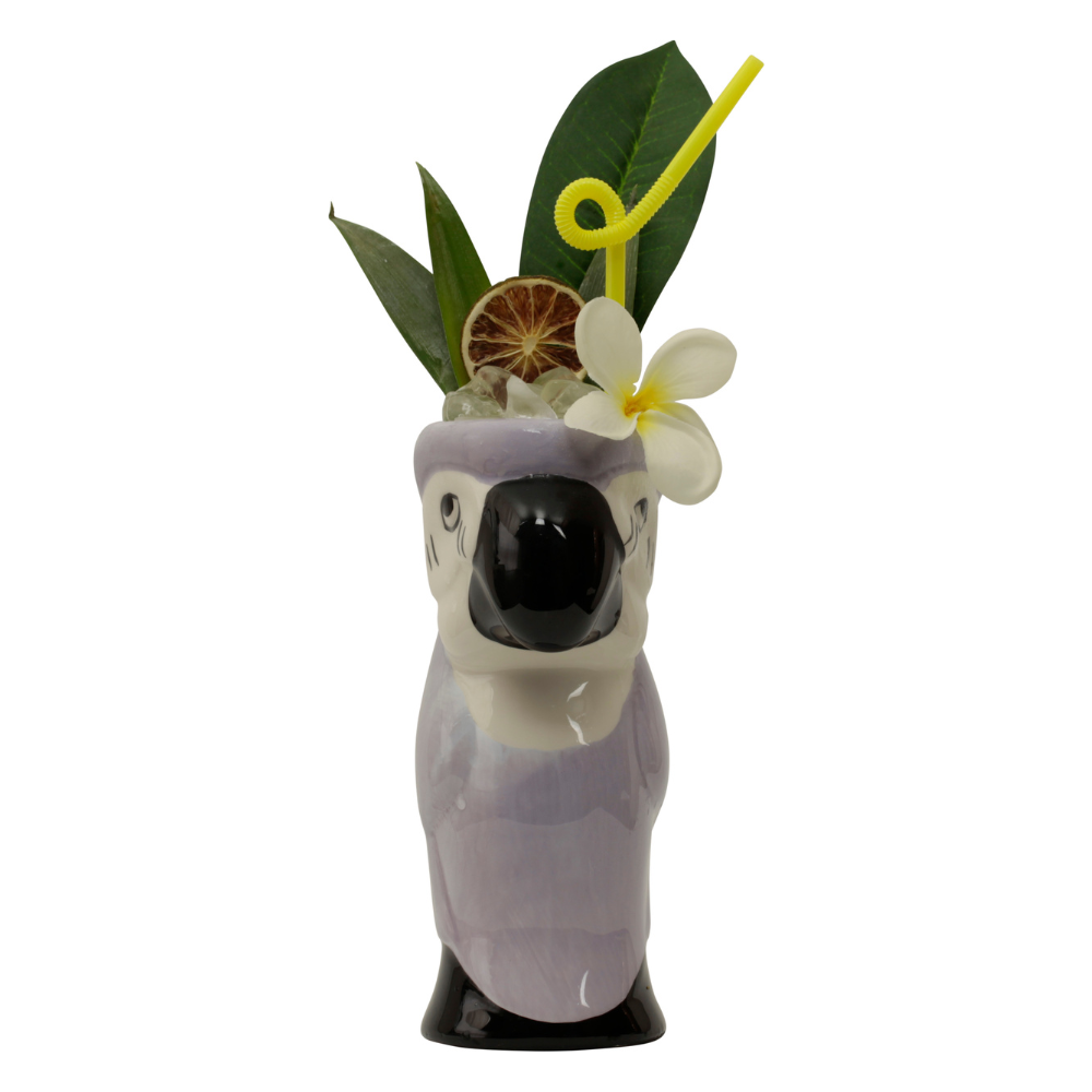 Purple Parrot Tiki Mug | Cocktail Emporium