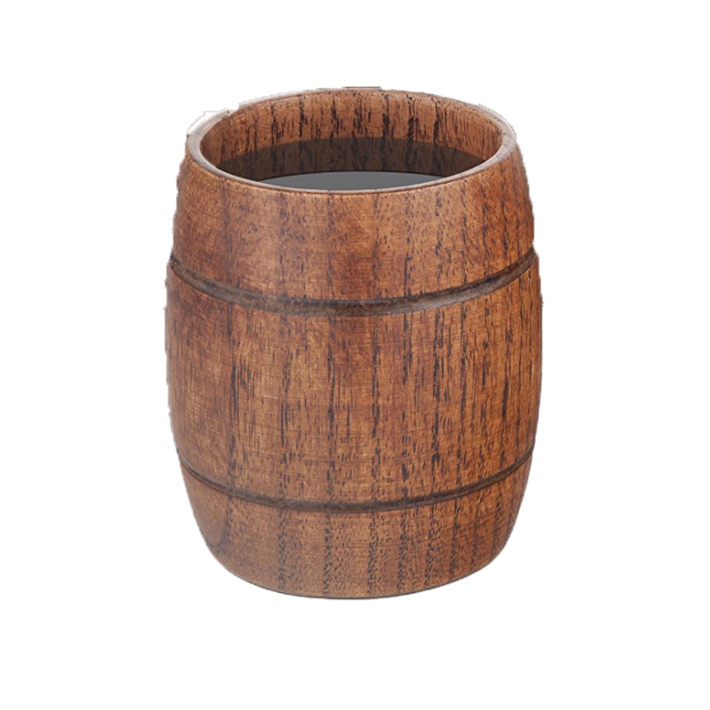 Wood Barrel Shot Glass | Cocktail Emporium