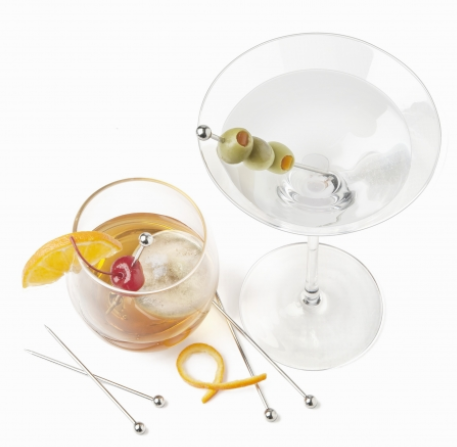 Steel Ball Cocktail Pin | Cocktail Emporium